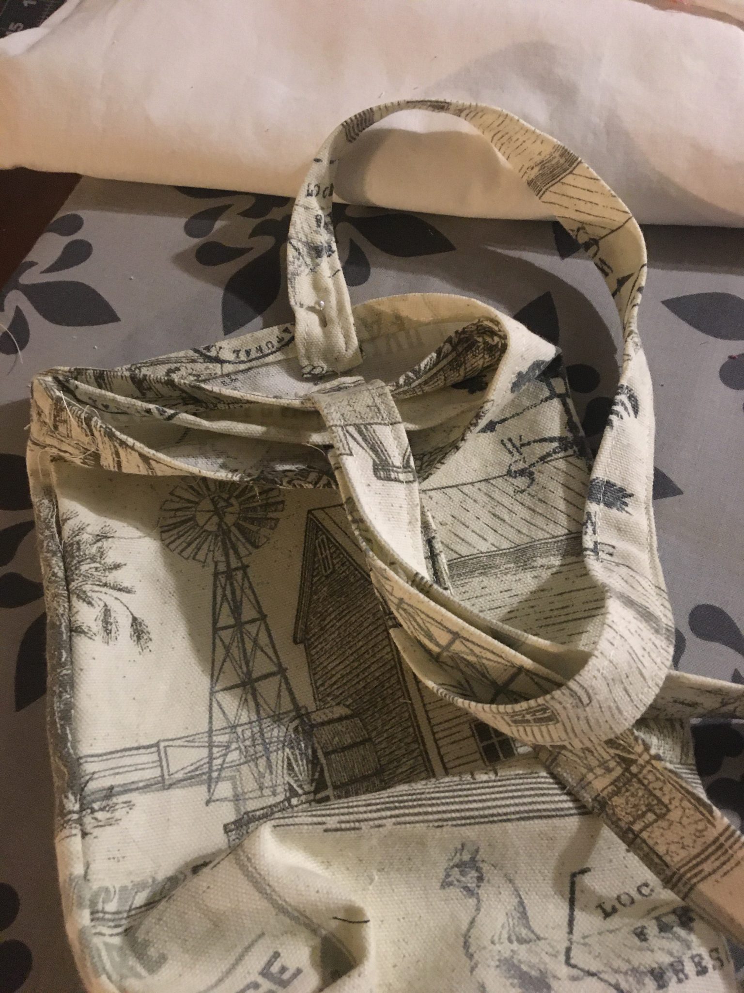 Easy Canvas Tote Bag Tutorial – Mint N Lavender